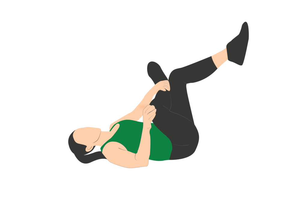 Figure 4 Stretch - Hip Rotator Stretch - CORE Chiropractic